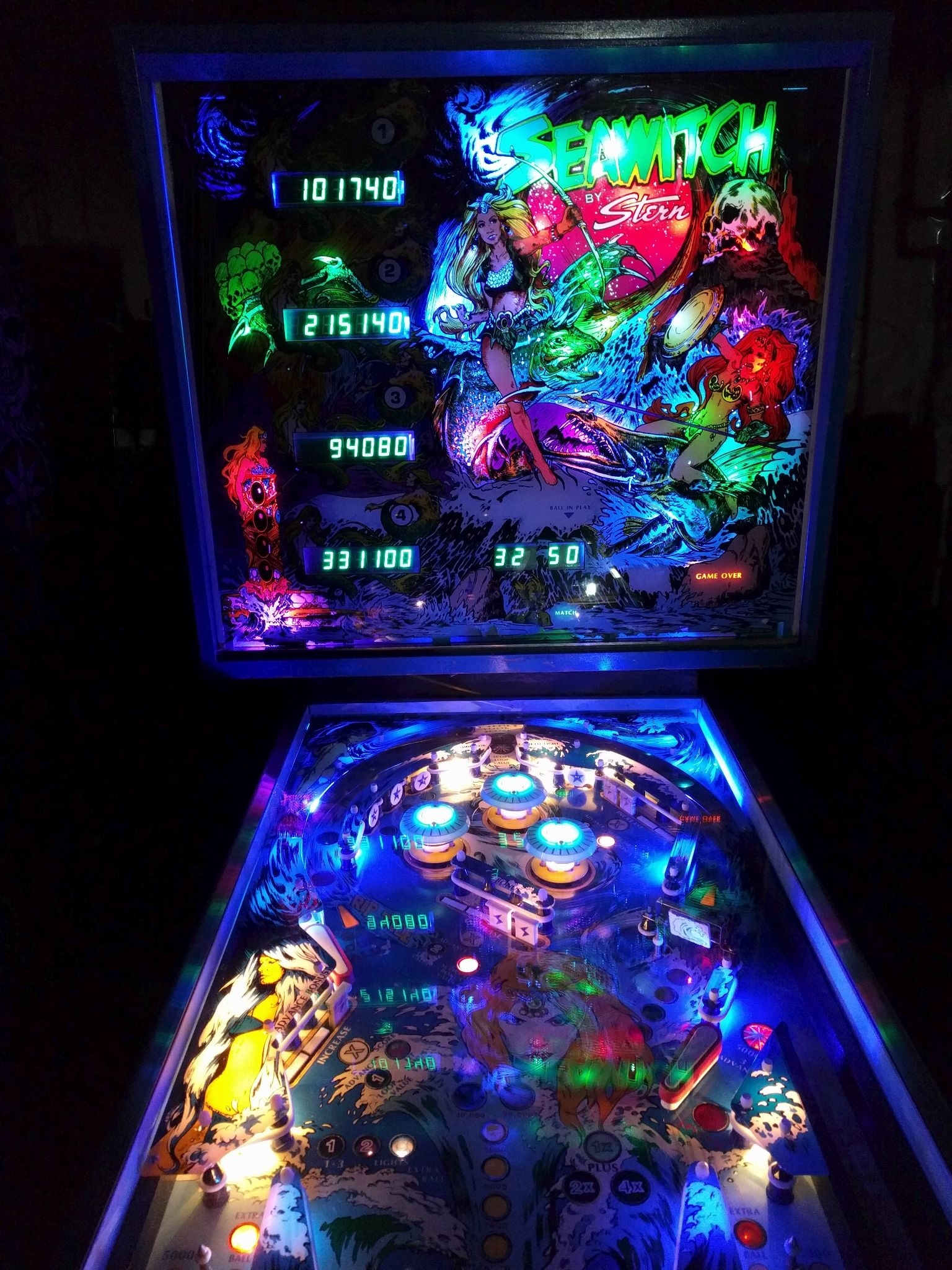 Classic Bally/Stern Conversion LED Display Kits - GALLERY - Pinitech.com