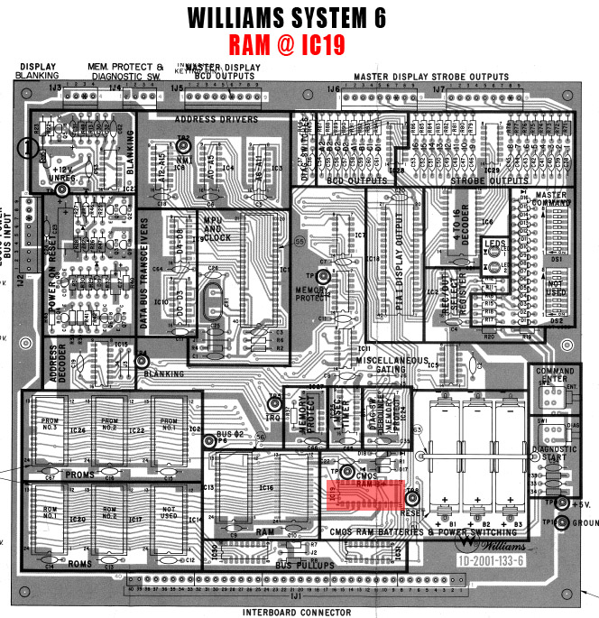 5101 NVRAM Battery Eliminator for Pinball Machines - Pinitech.com